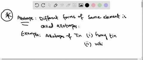 SOLVED:Tin exists in two allotropic forms. Gray tin has a diamond ...