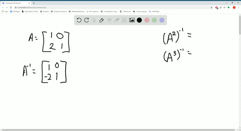 SOLVED:Find the inverse of A^2 and the inverse of A^3 (where A^2 is the ...