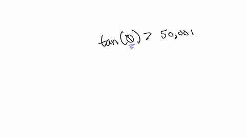⏩SOLVED:Find a number θsuch that the tangent of θdegrees is larger ...