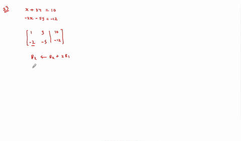 SOLVED:Construct the corresponding system of linear equations. Use the ...