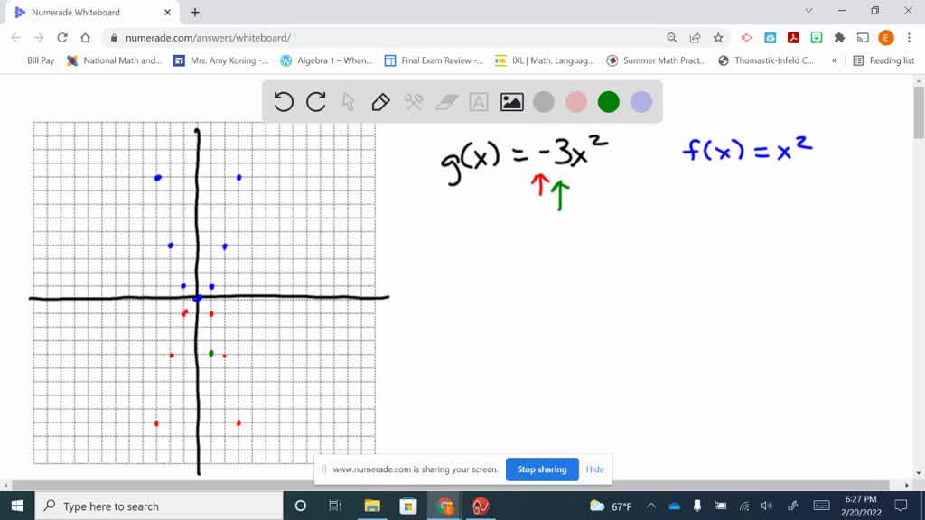 SOLVED:Graph each quadratic function. Label the vertex and sketch and ...