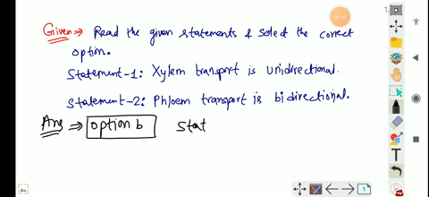 SOLVED:Read the given statements and select the correct Statement 1 ...