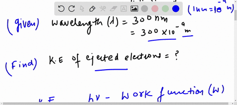 ⏩SOLVED:The work function of sodium metal is 4.41 ×10^-19 J. If… | Numerade