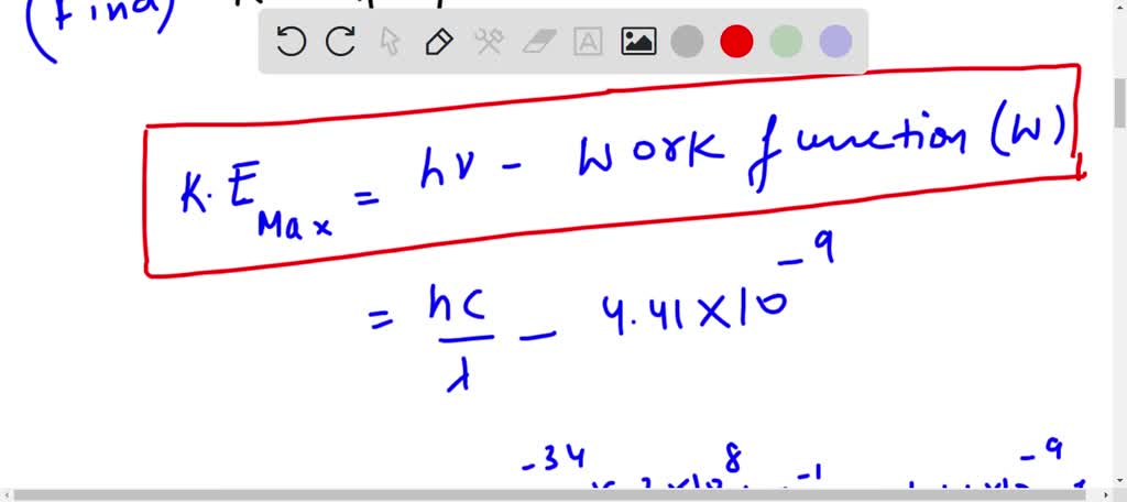 ⏩SOLVED:The work function of sodium metal is 4.41 ×10^-19 J. If… | Numerade