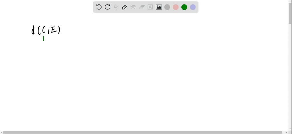 SOLVED:Use the given real number line to compute each distance. \begin{array}{cccccccc}{A} & {B ...