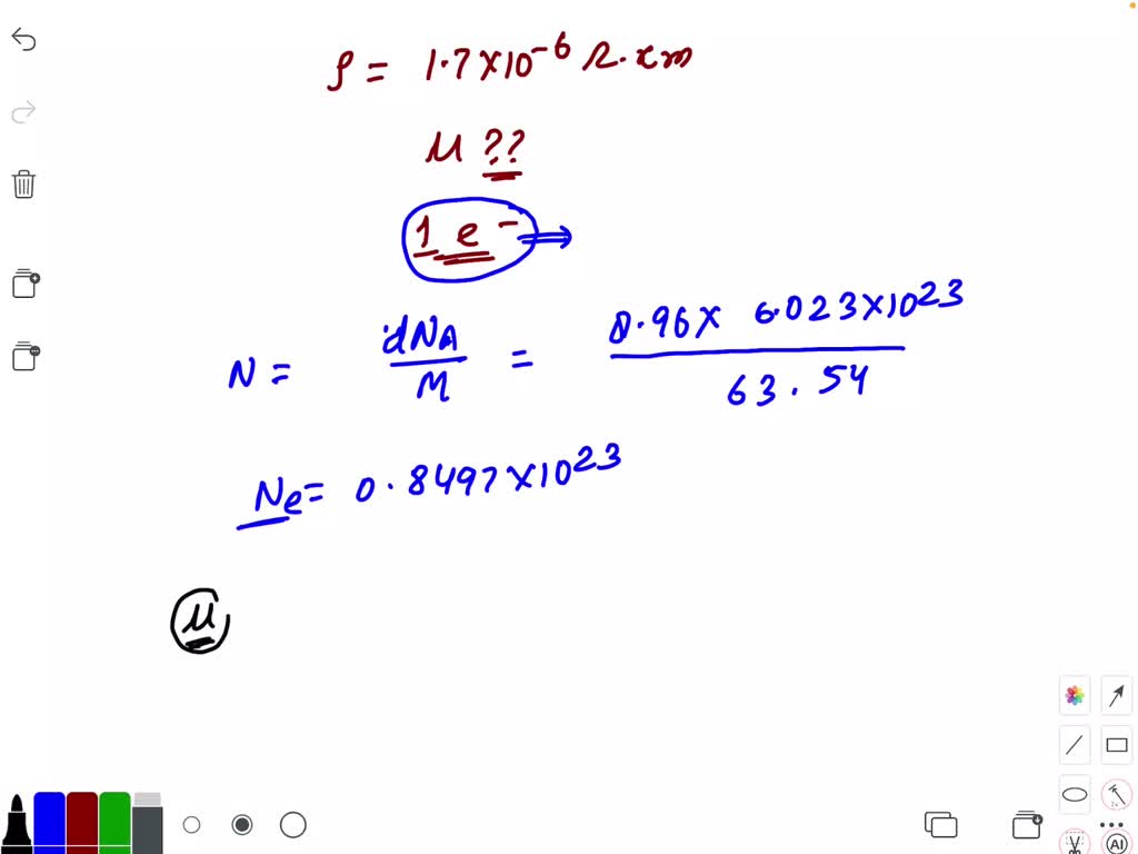 SOLVED:Problem 3 (20 points) Initial charge density in copper at t-0 is ...