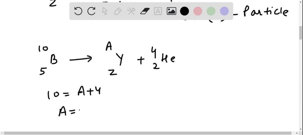 Boron-10 emits alpha particles and cesium-137 emits beta particles ...