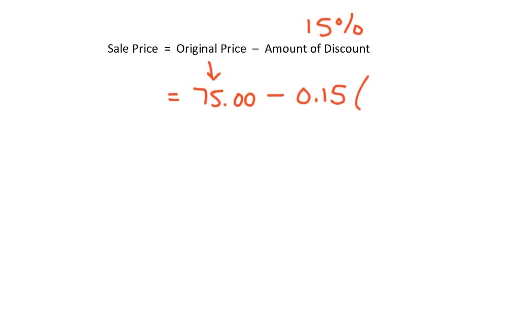 A cell phone that is on sale for 80 has a markdown of 35 % off the ...