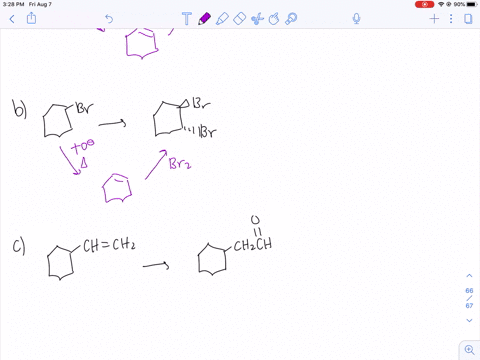 SOLVED:For each of the following target molecules, design a multistep synthesis to show how it ...