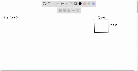 SOLVED:Running along a rectangular track 50 m ×40 m you complete one ...