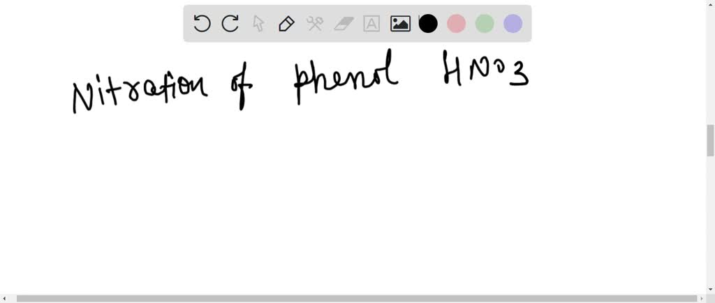 SOLVED:Regarding the nitration of phenol with Dil. HNO3 as described ...