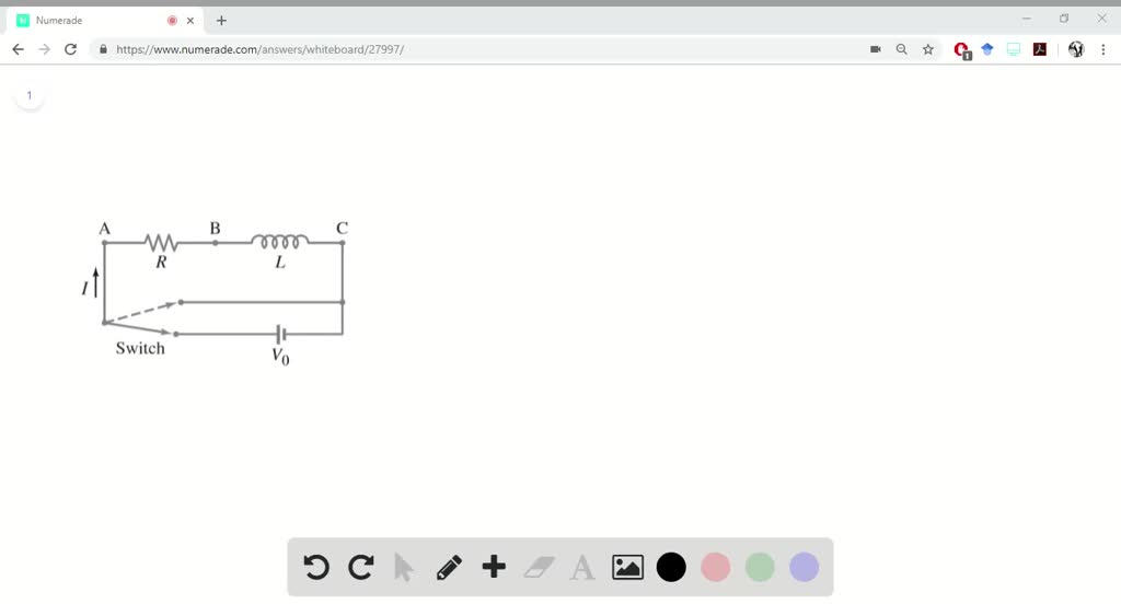 SOLVED:(II) Determine \Delta I / \Delta t at t=0 (when the battery is ...