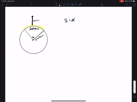 ⏩SOLVED:Solve each problem. Photographing the Earth From an altitude ...
