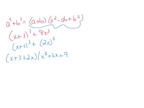 ⏩SOLVED:Factor completely using the sums and differences of cubes… | Numerade