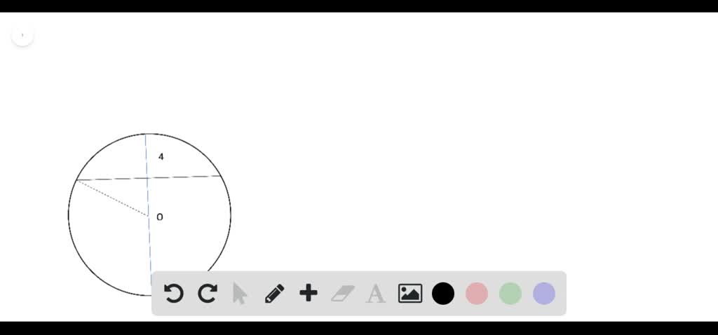 A bridge over a river has the shape of a circular arc. The span of the ...