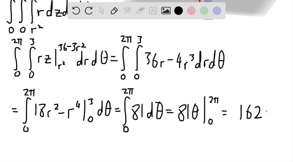 SOLVED a Find The Volume Of The Region E Bounded By The Paraboloids Z