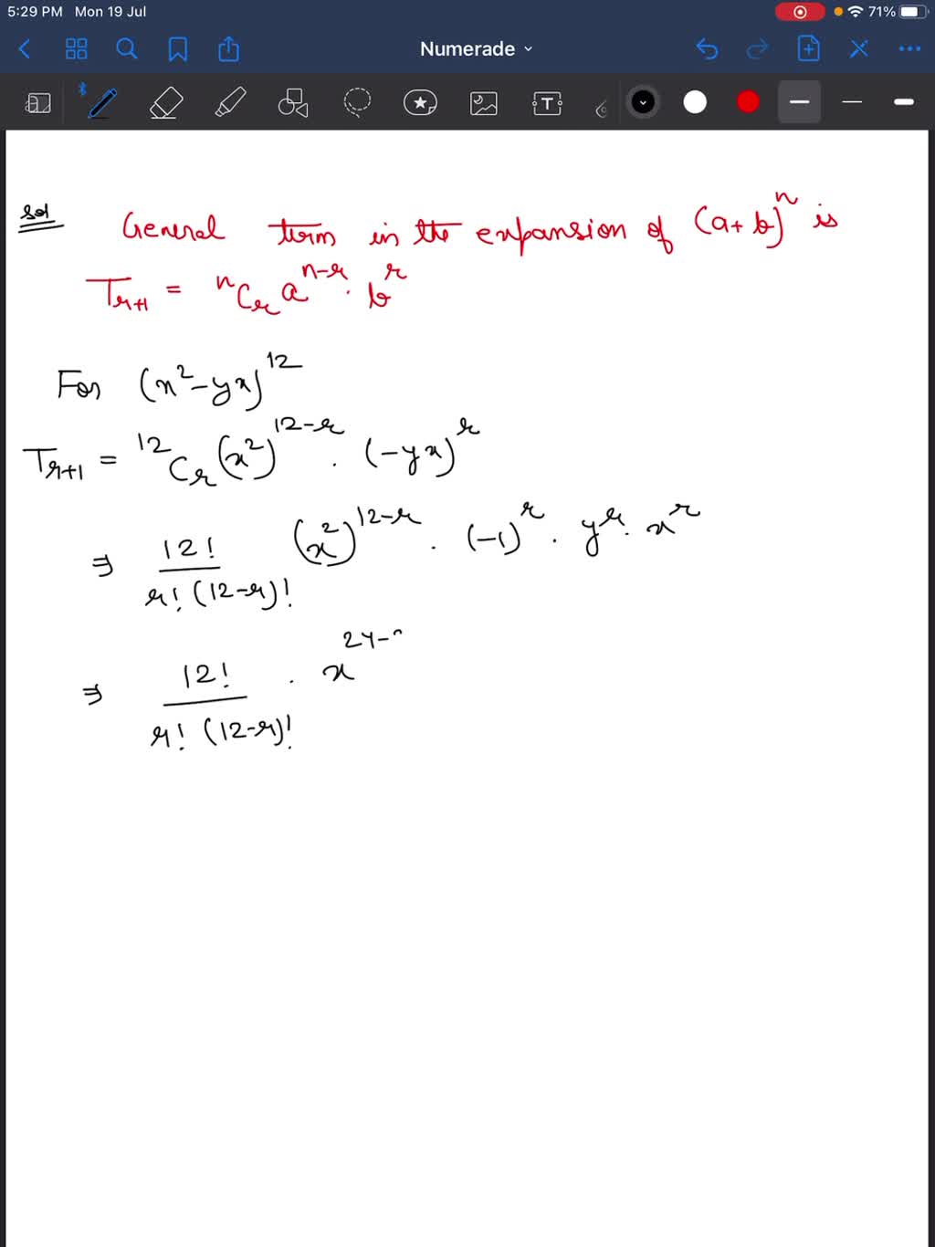 SOLVED x 2 y X 12 X 0