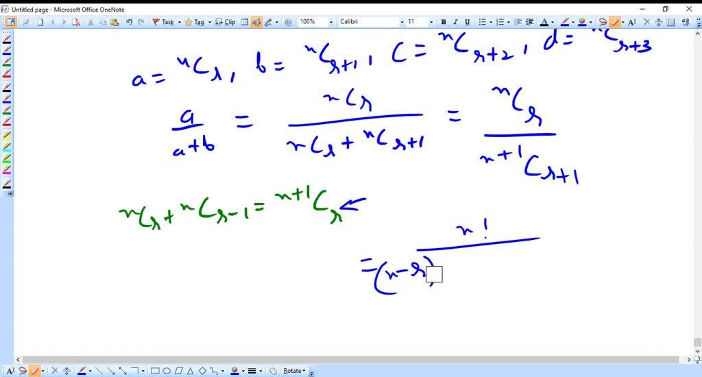 ⏩SOLVED:If a, b, c and d are any four consecutive coefficients of ...