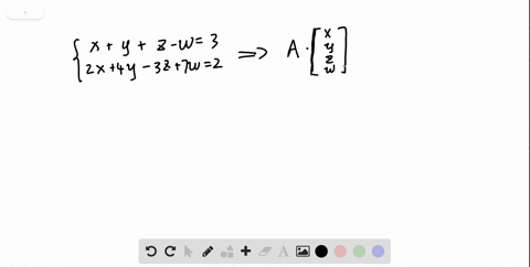 Determine the coefficient matrix, A, the right-hand side vector, 𝐛, and ...
