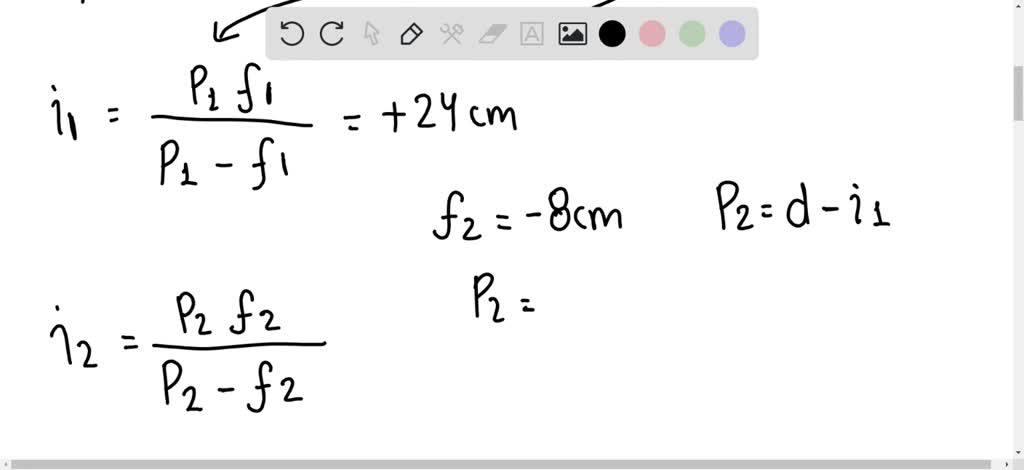 SOLVED:Two-lens systems. In Fig. 34-45, stick figure O (the object ...