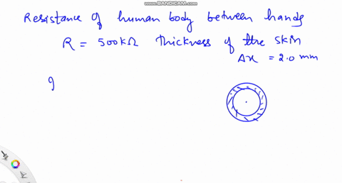 SOLVED:Most of the resistance of the human body comes from the skin, as ...