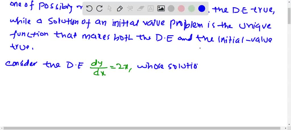 SOLVED:What is the difference between an algebraic equation and a ...