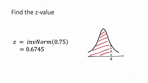 SOLVED:In the standard normal distribution, find the values of z for ...