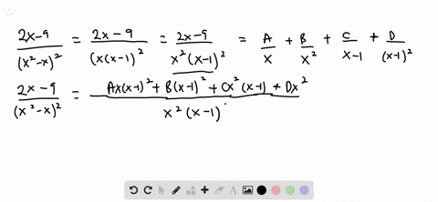 SOLVED:For the following exercises, find the decomposition of the partial fraction for the ...