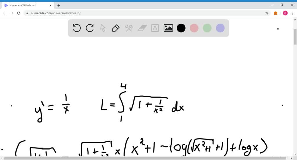 SOLVED:a. Write and simplify the integral that gives the arc length of ...