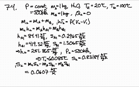 Chapter 8, Entropy Video Solutions, Fundamentals of Thermodynamics 6th ...