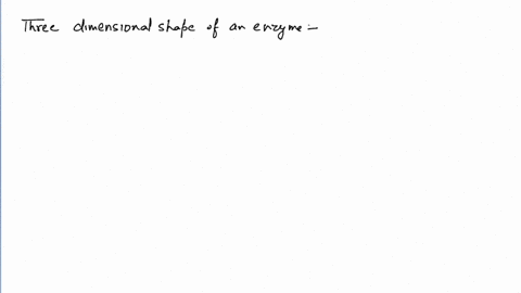 SOLVED:Which one of the following statements about enzymes is true? 1 ...