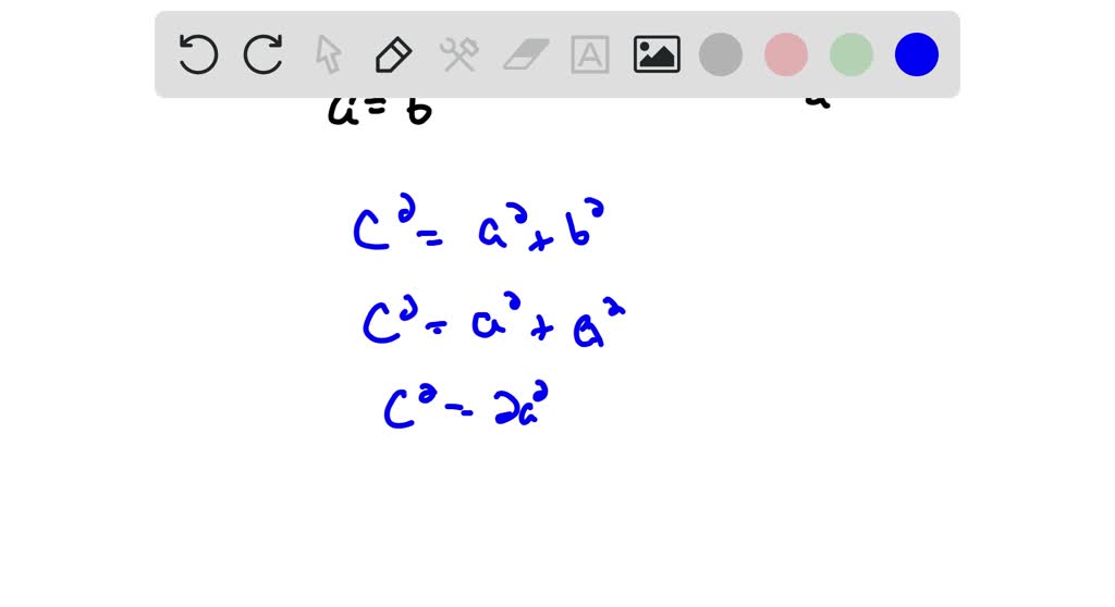 SOLVED:An equilateral hyperbola is one for which a=b. Find the ...