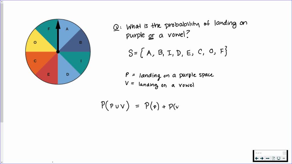 SOLVED:For the following exercises, use the spinner shown in Figure 3 ...