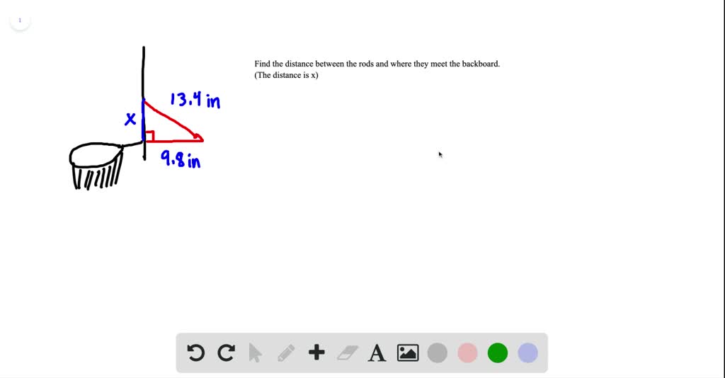 SOLVED:The backboard of the basketball hoop forms a right triangle with ...