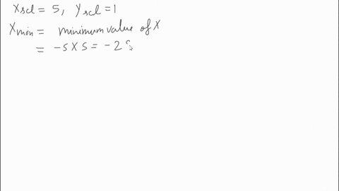 SOLVED:Give the values of Xmin, Xmax, Ymin, and Ymax for each screen ...