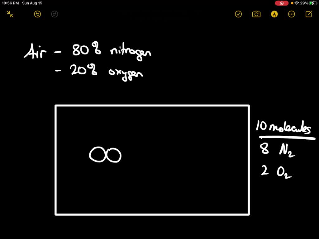 SOLVED:Air mostly consists of diatomic molecules of nitrogen (about 80 ...