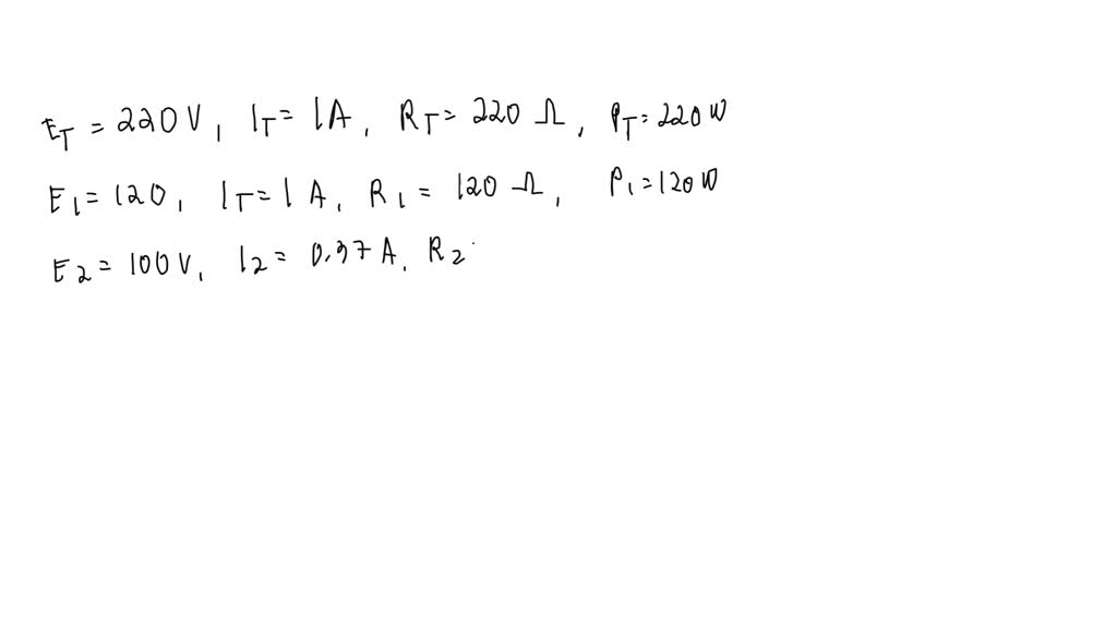 Find all missing values for the circuit shown in Figure 6–28. FIGURE 6–28 can't copy Determine ...