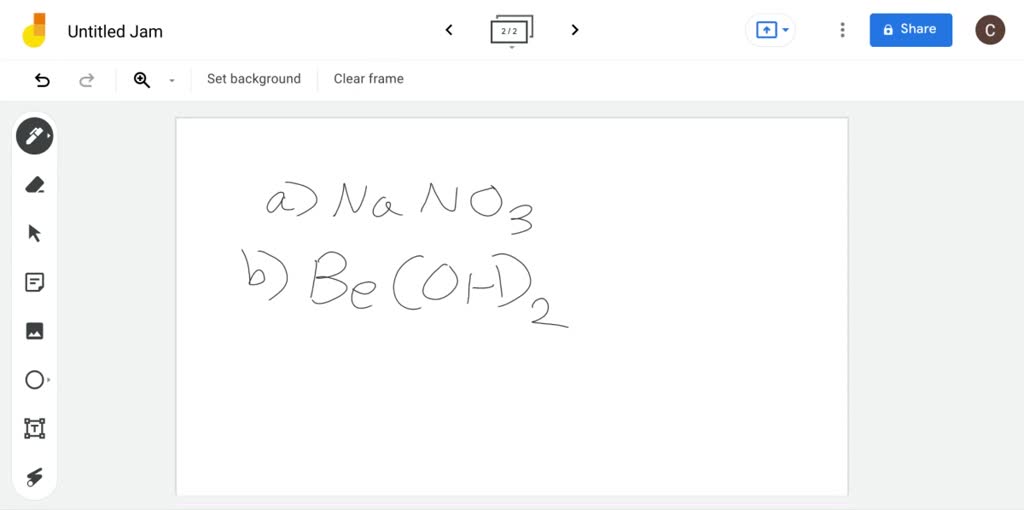 SOLVED:Write the formula of (a) sodium nitrate. (b) beryllium hydroxide ...