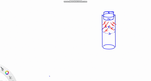 SOLVED:In a popular lecture demonstration, a cylindrical permanent ...