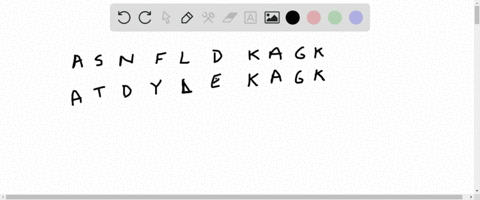 SOLVED: Using the identity-based scoring system (Section 6.2), calculate the alignment score for ...