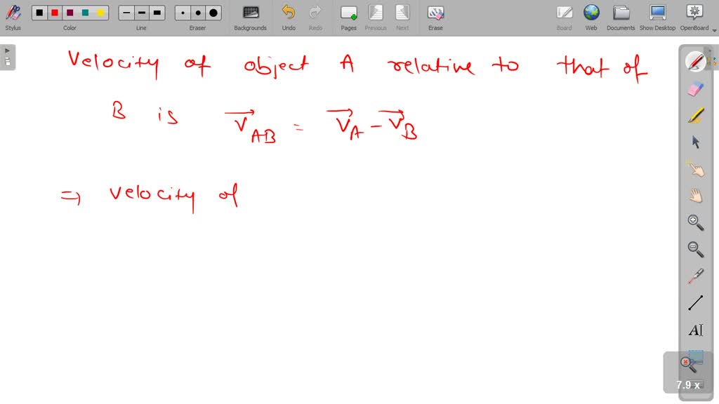 SOLVED:Show that the result of relativistically 'adding' a velocity 𝐮 ...