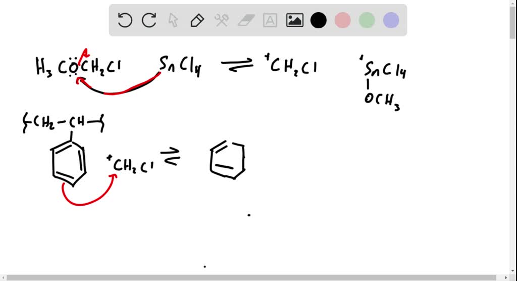 SOLVED: The chloromethylated polystyrene resin used for Merrifield ...