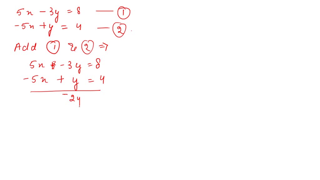 ⏩SOLVED:If a system has an infinite number of solutions, use… | Numerade
