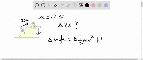 Two blocks, A and B (with mass 50 kg and 100 kg, respectively), are ...