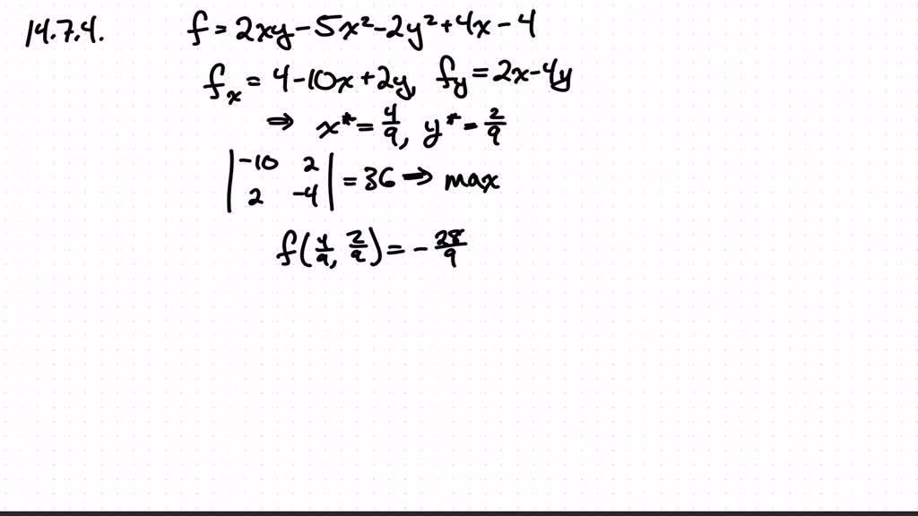 SOLVED Find All The Local Maxima Local Minima And Saddle Points Of SOLVED Find All The Local Maxima Local Minima And Saddle Points Of