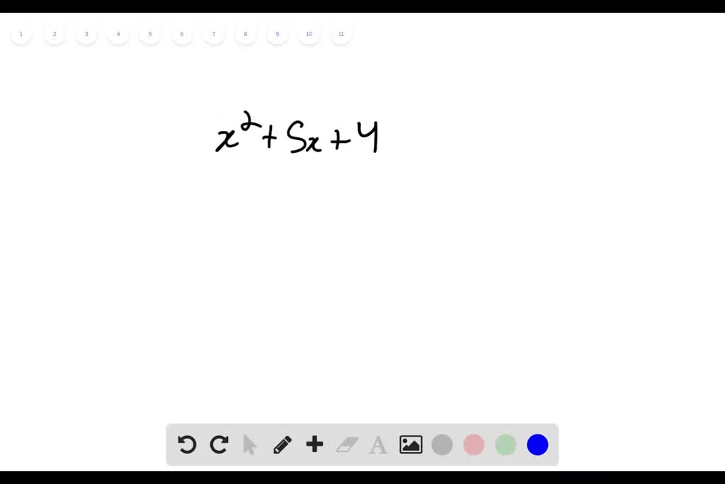 SOLVED Factor The Given Expressions Completely X 2 5 X 4