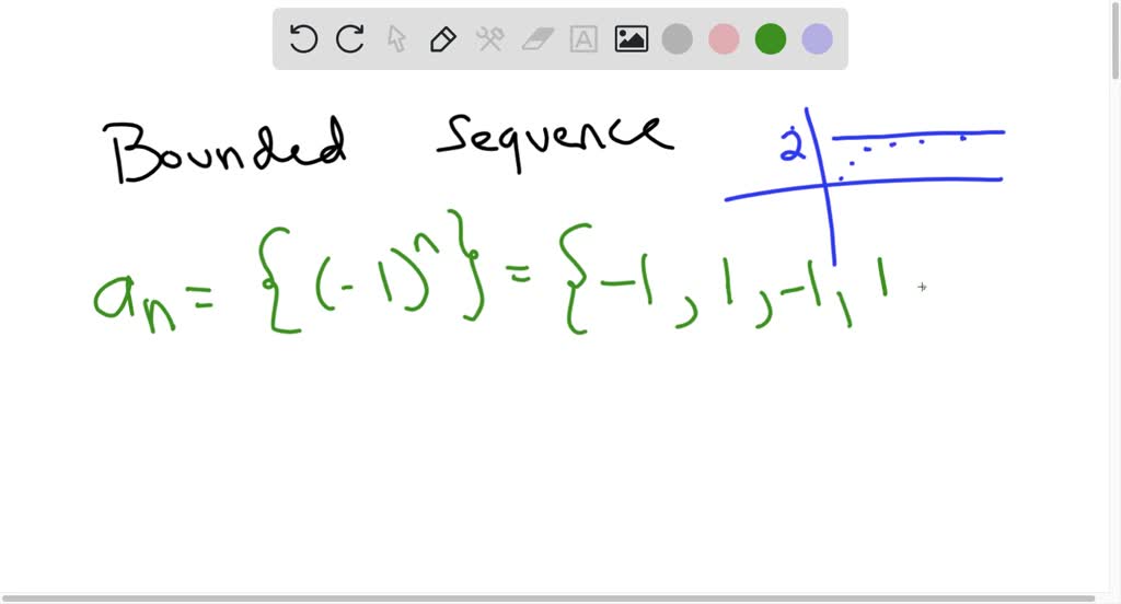 SOLVED:Give an example of a sequence that contains subsequences converging to every number in [0 ...