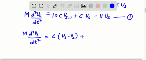 SOLVED:Diatomic chain. Consider the normal modes of a linear chain in which the force constants ...