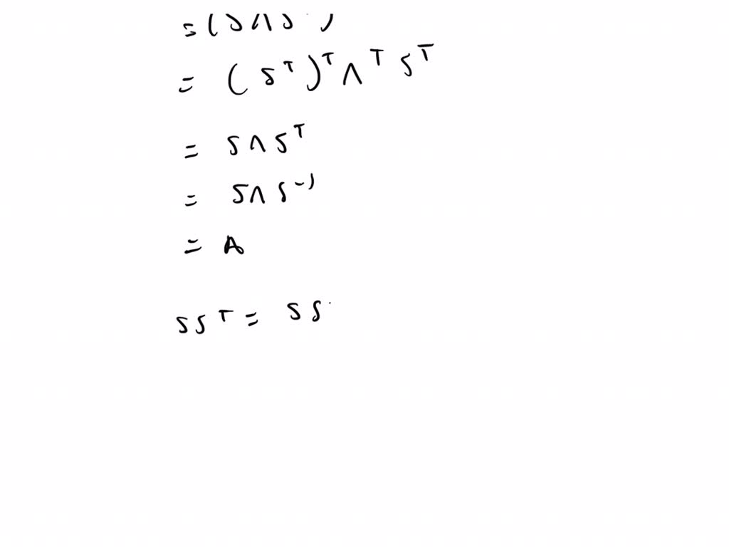 Solvedprove That If V Is An Eigenvector Of A With Eigenvalue λand W Is An Eigenvector Of At