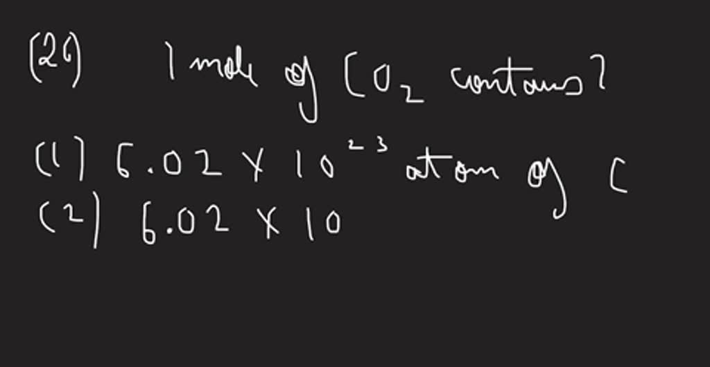 In the chemical formula CO2, the subscript 2 shows which of the ...